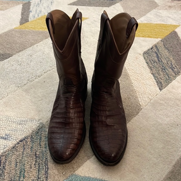 Tecovas | Shoes | Tecovas Boots Caiman Skin Size 15 | Poshmark